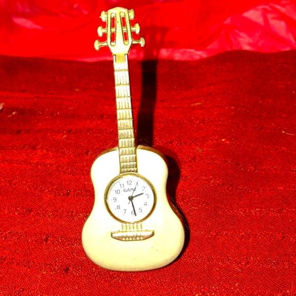 GANZ | Other | Ganz Vintage Guitar Clock | Poshmark
